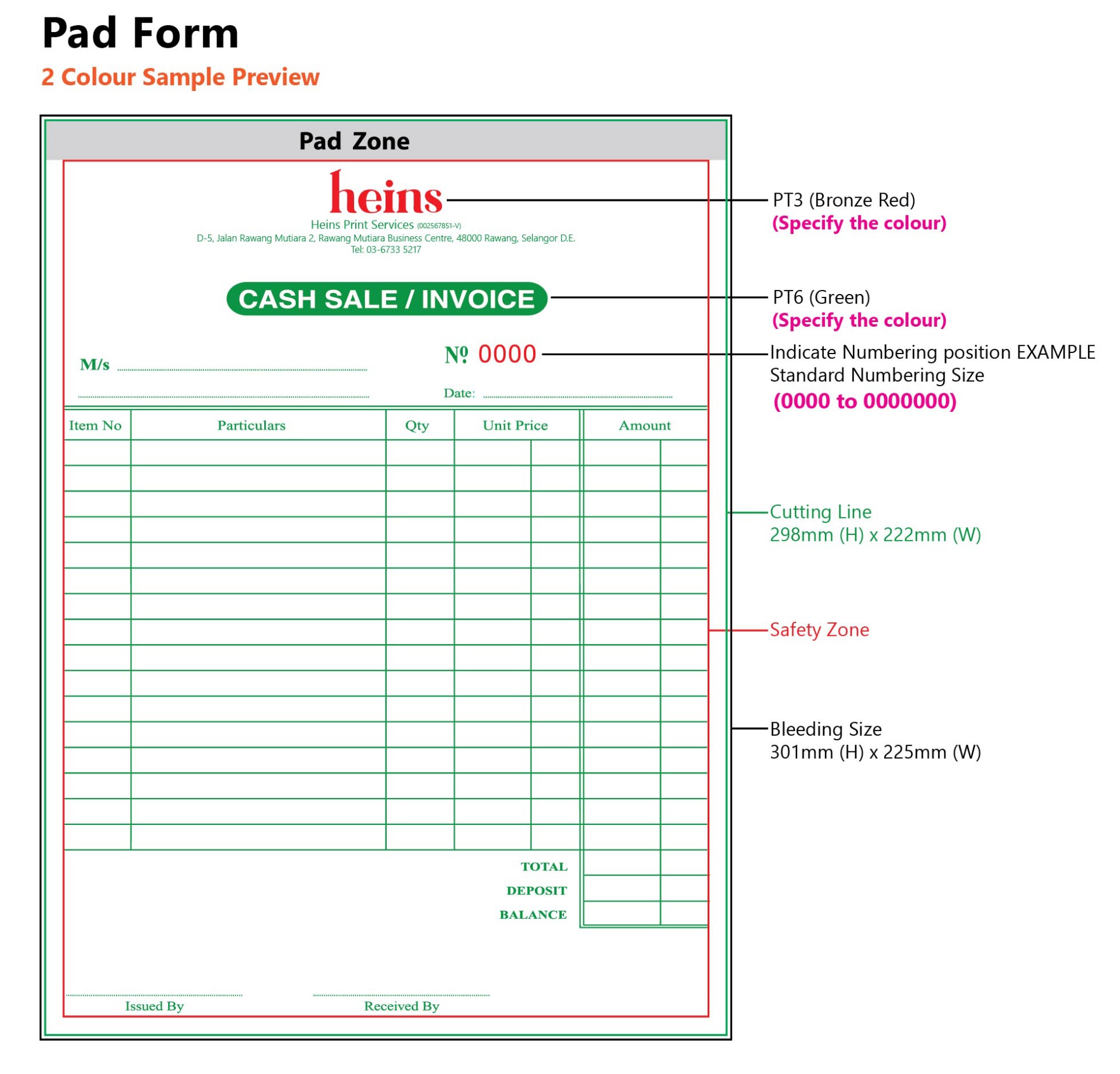 NCR Bill Book - Offset :: heinsprint